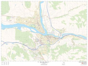 Kamloops British Columbia Map Kamloopsforestregion